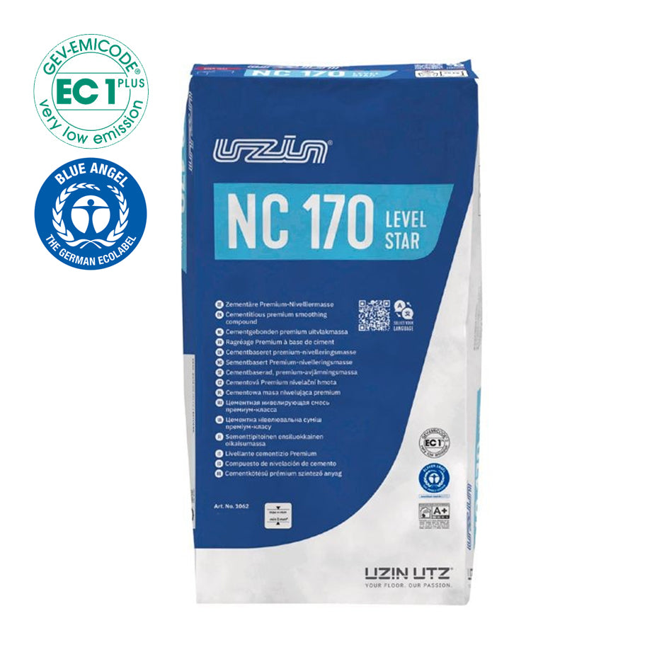 UZIN NC 170 Level Star 20kg (No Thickness Limitations) – FLOORWORKS